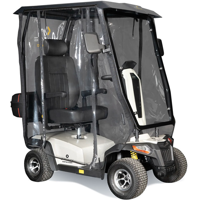 Savvy Defender Mobility Scooter With Hard Top Canopy – Mobility World UK