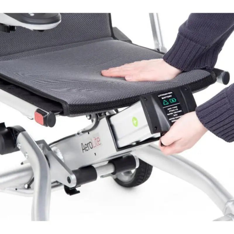 Aerolite Folding Powerchair – Mobility World UK