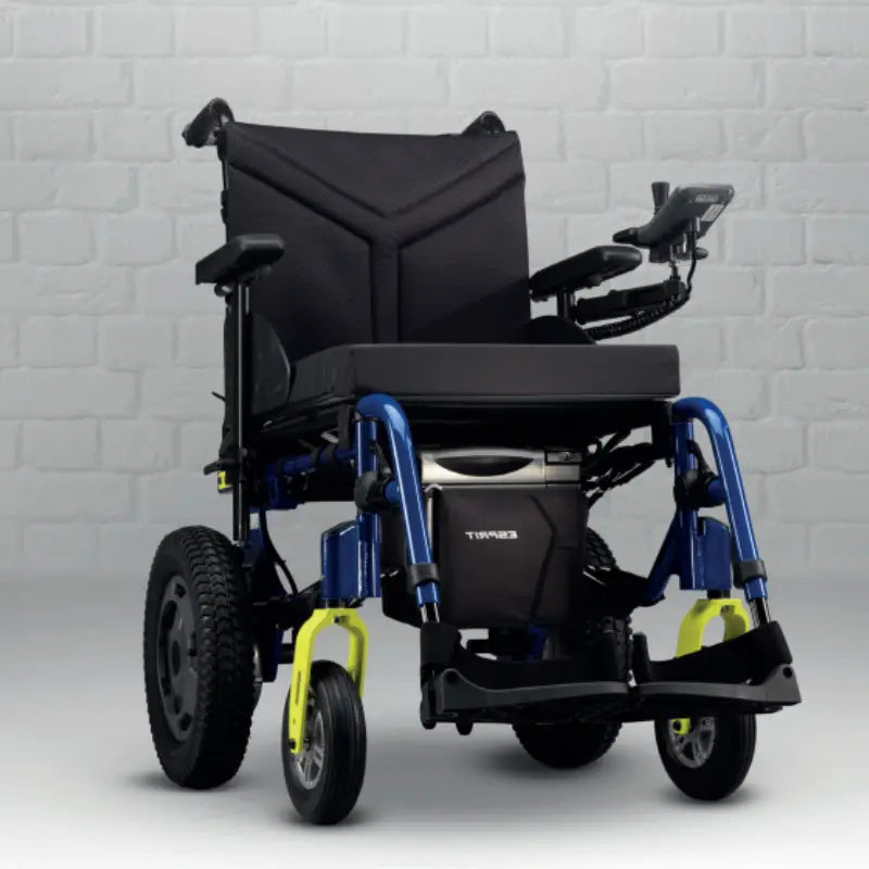Invacare Rehab Rear-Wheel-Drive Foldable Power Wheelchair Esprit Actio ...
