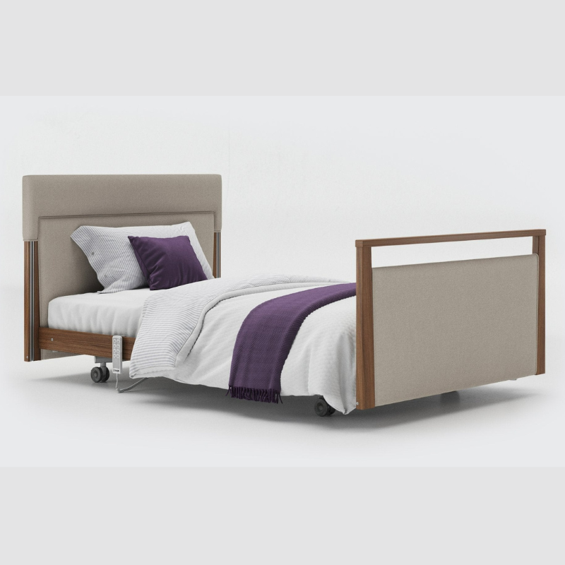 Opera Signature Upholstered Profiling Bed With Memory Adjustable Mattr ...